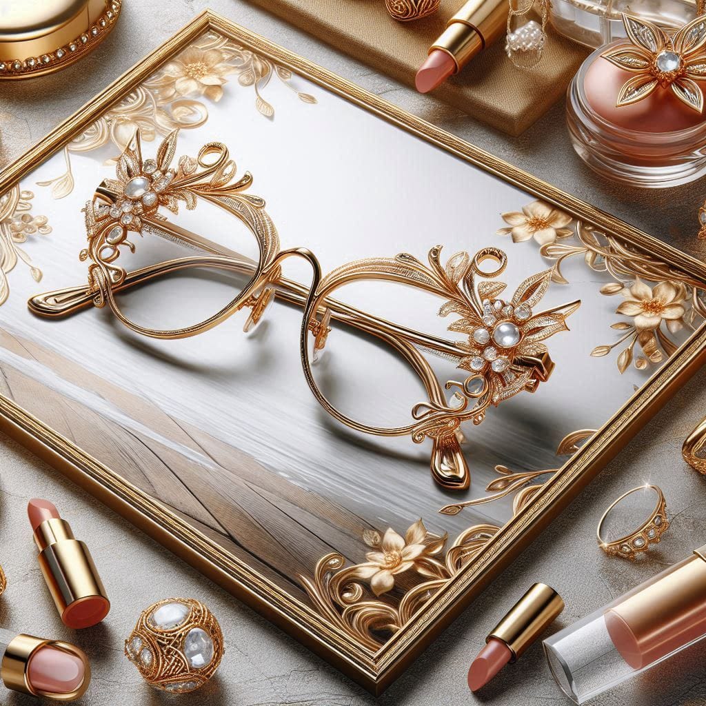 The Ultimate Luxury: 18K Pure Gold Eyewear Frames