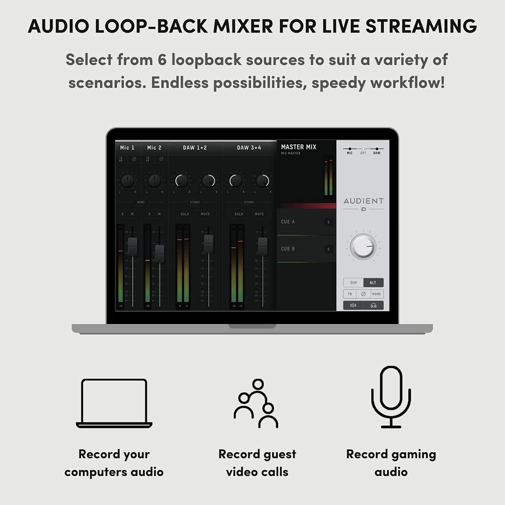 Audient ID14 MKII USB-C Audio Interface