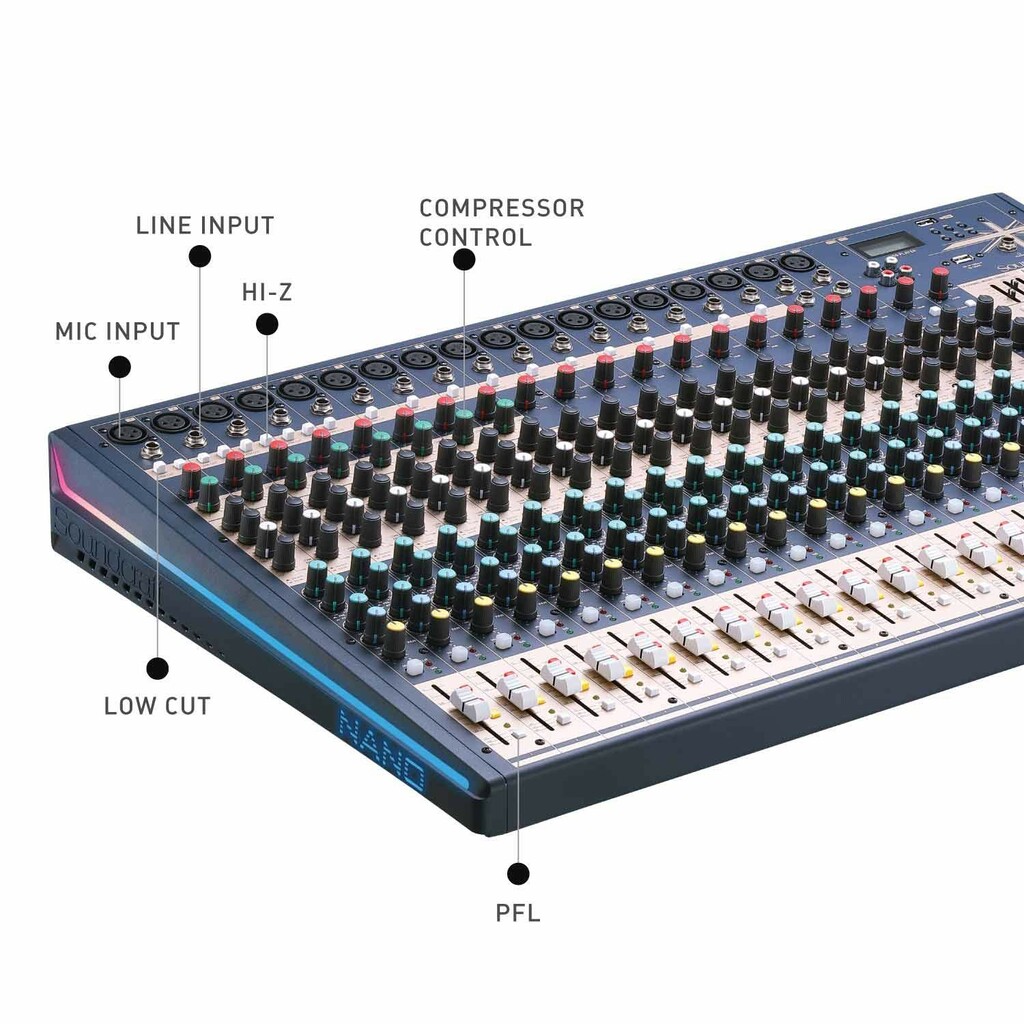 Soundcraft Nano M24 Analog Mixer