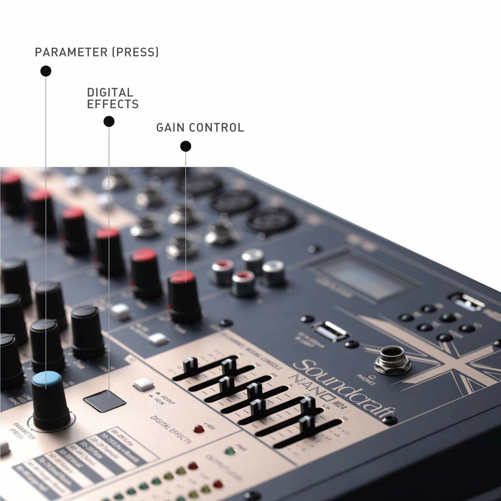 Soundcraft Nano M24 Analog Mixer