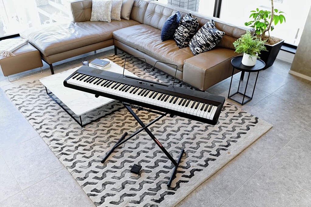 Korg L1 Liano 88-Key Slim-Body Portable Digital Piano - Matt Black