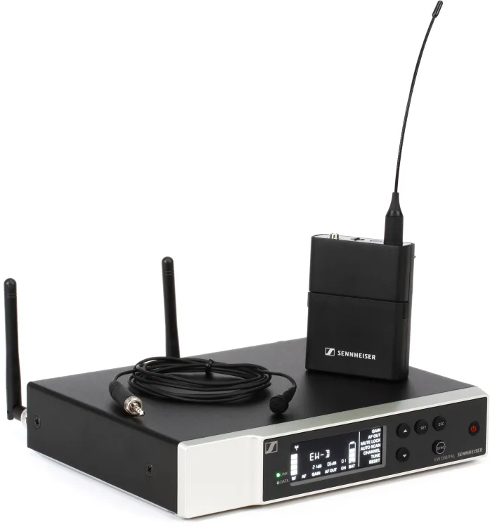 Sennheiser EW-D ME2 Wireless Lavalier Microphone System - Q1-Q6 (470 ...