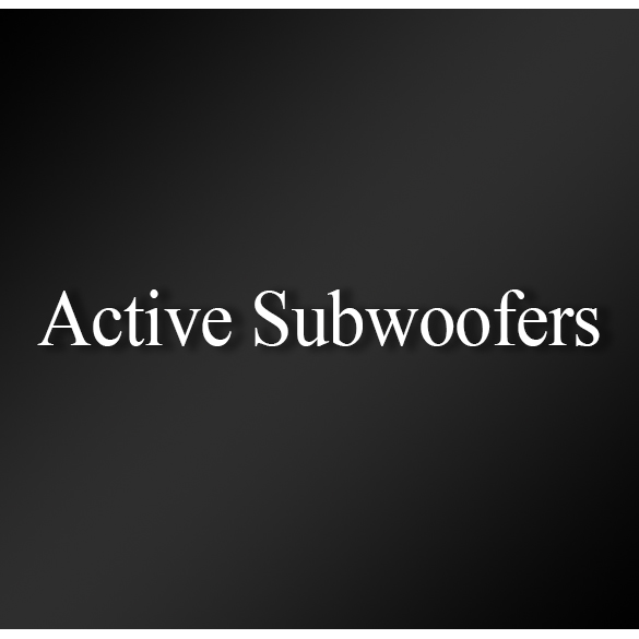 Active Subwoofers